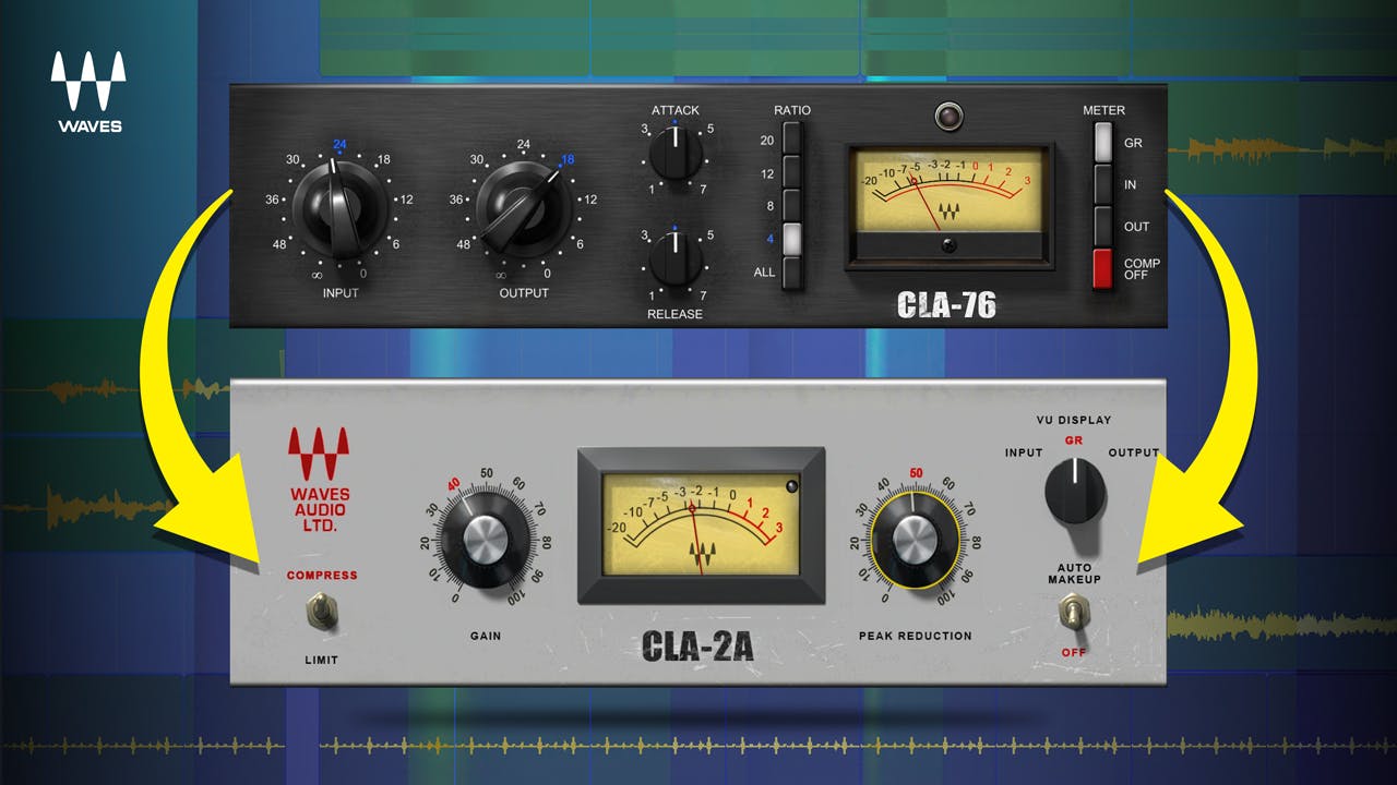 Why Waves CLA-2A and CLA-76 Compressors Sound Great Stacked Together in ...