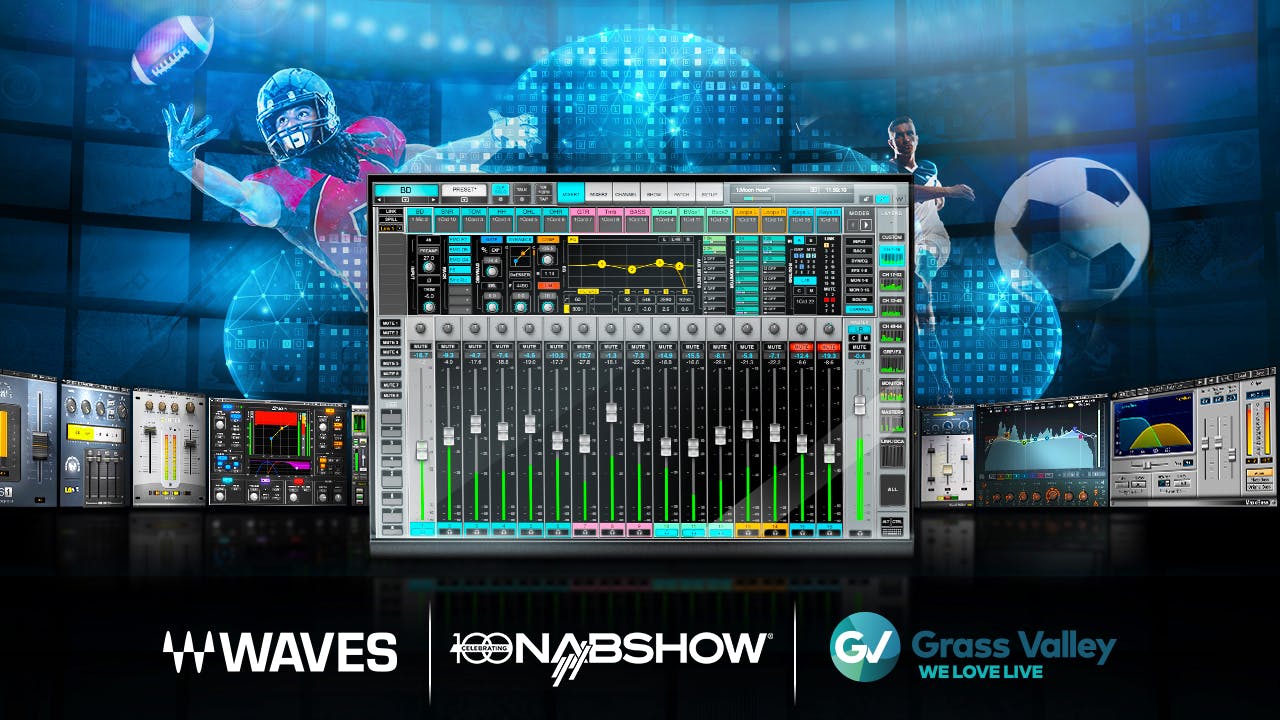 Cloud MX Broadcast Audio Mixer – Demo with Grass Valley at the NAB Show | Events