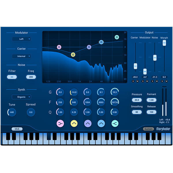 Morphoder Synth Vocoder Plugin