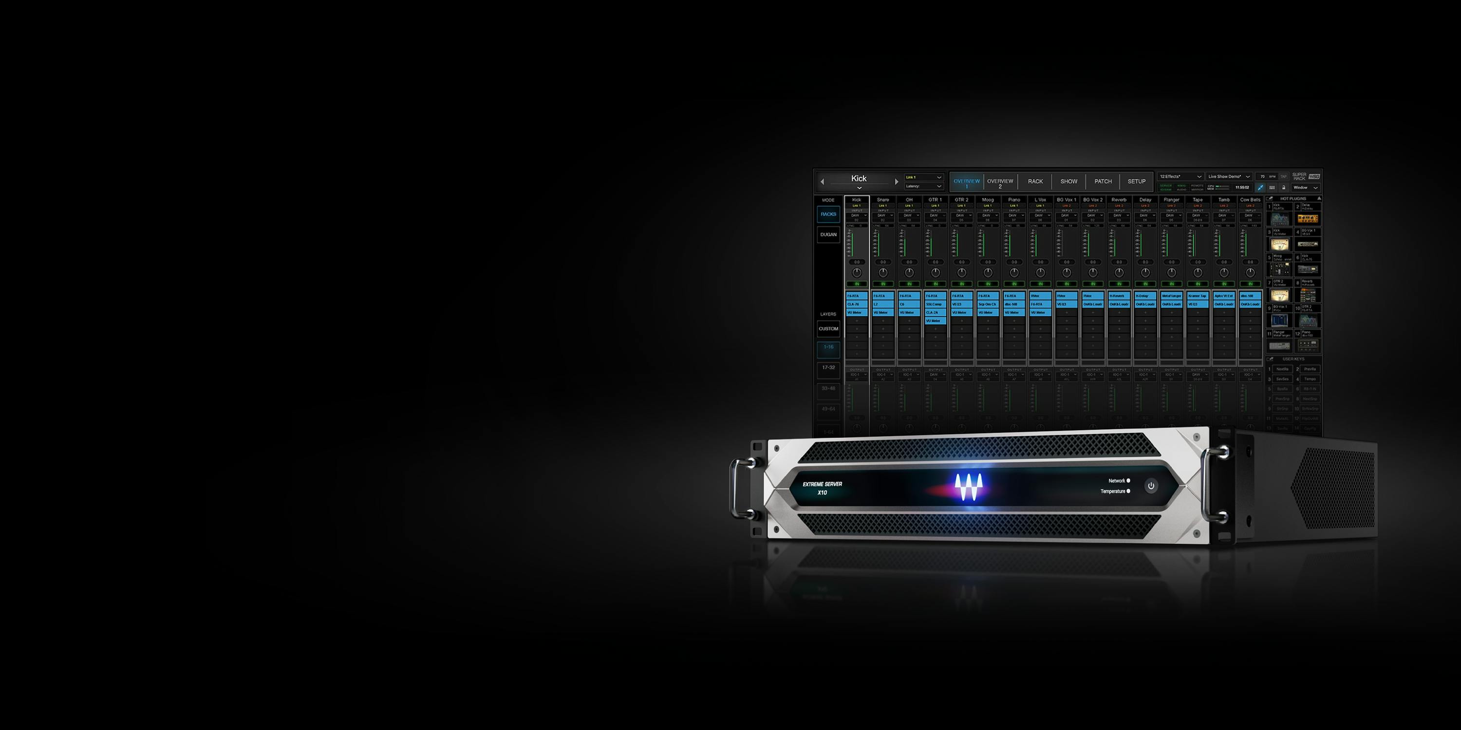 SuperRack SoundGrid Extreme Combo