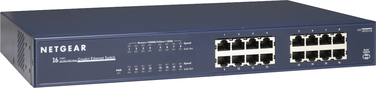 NETGEAR JGS516 V2 16-Port Switch | Hardware - Waves Audio