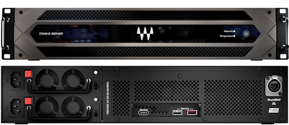 WAVES TITAN-R SOUNDGRID SERVER Servidor DSP SoundGrid para aplicaciones masivas – SISTEMAG