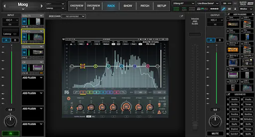SuperRack SoundGrid – Plugin Rack for Live Mixing