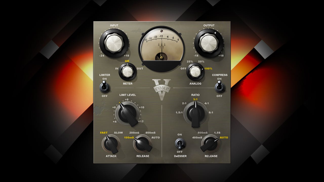 Waves V-Comp Vintage Compressor Plugin