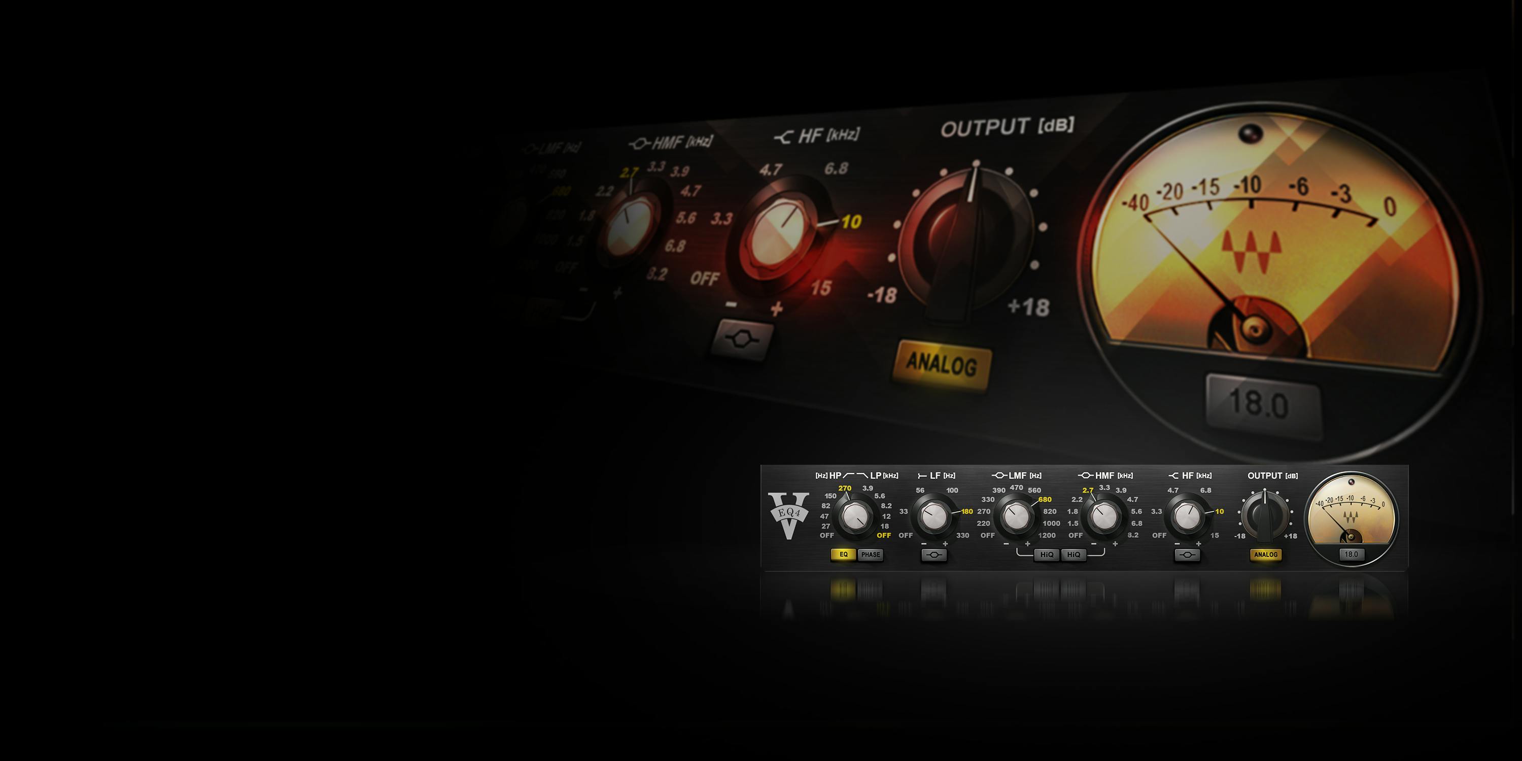 V-EQ4 Vintage Equalizer Plugin - Waves Audio