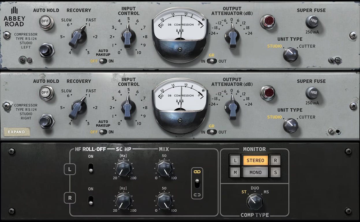 Abbey Road RS124 Vintage Tube Compressor