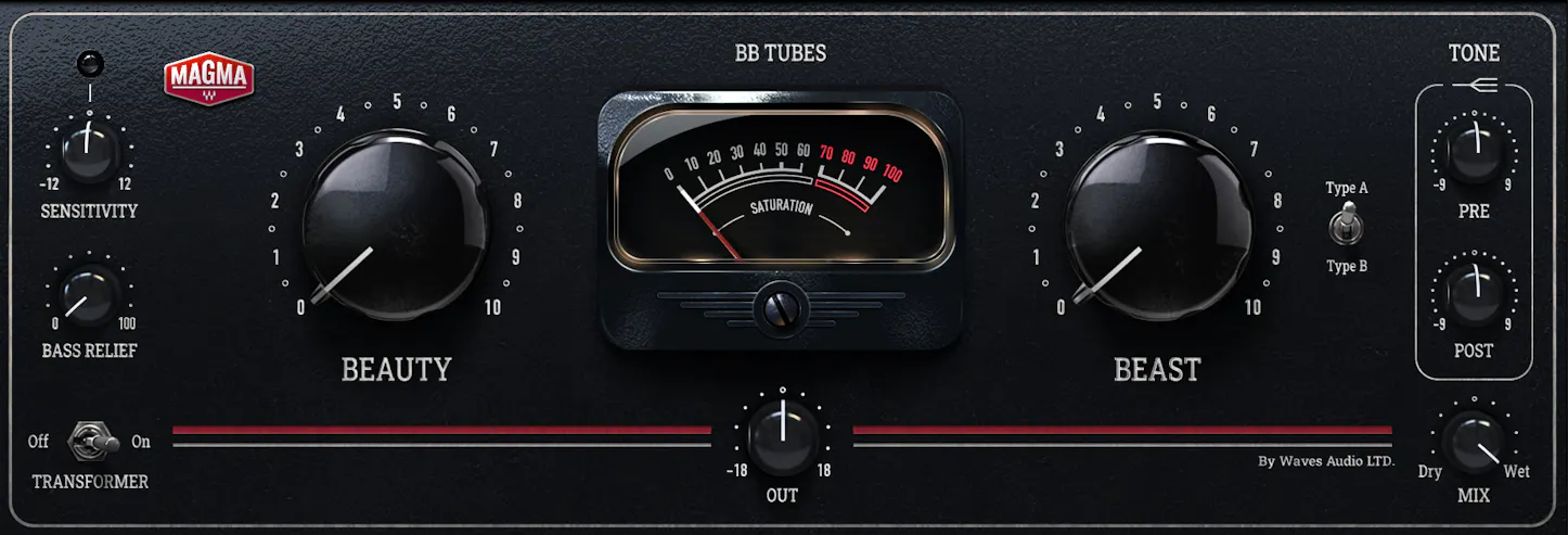 Magma BB Tubes – Analog Saturation Plugin: Magma Series