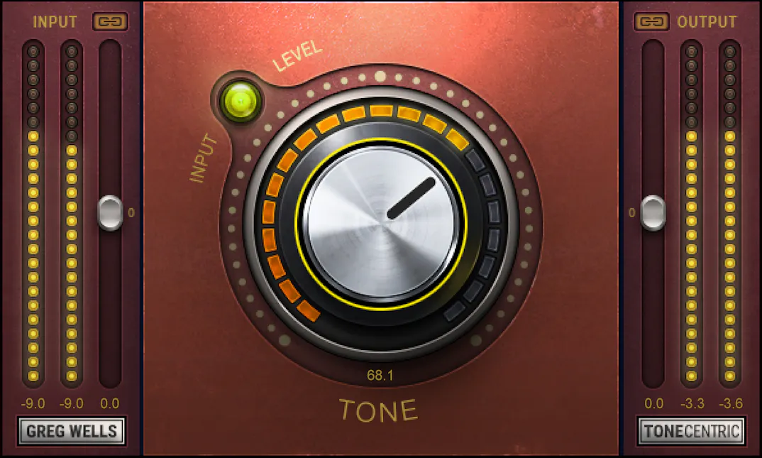 Greg Wells ToneCentric – Analog Tone Plugin