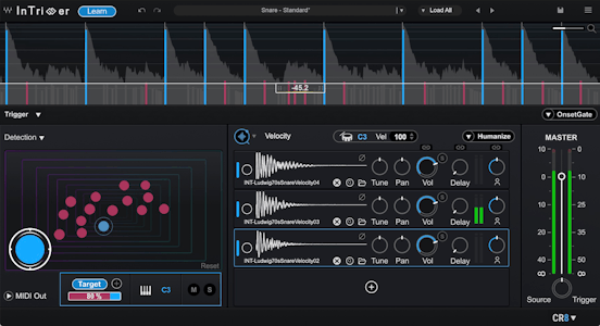 InTrigger – Intelligent Drum Replacer Plugin