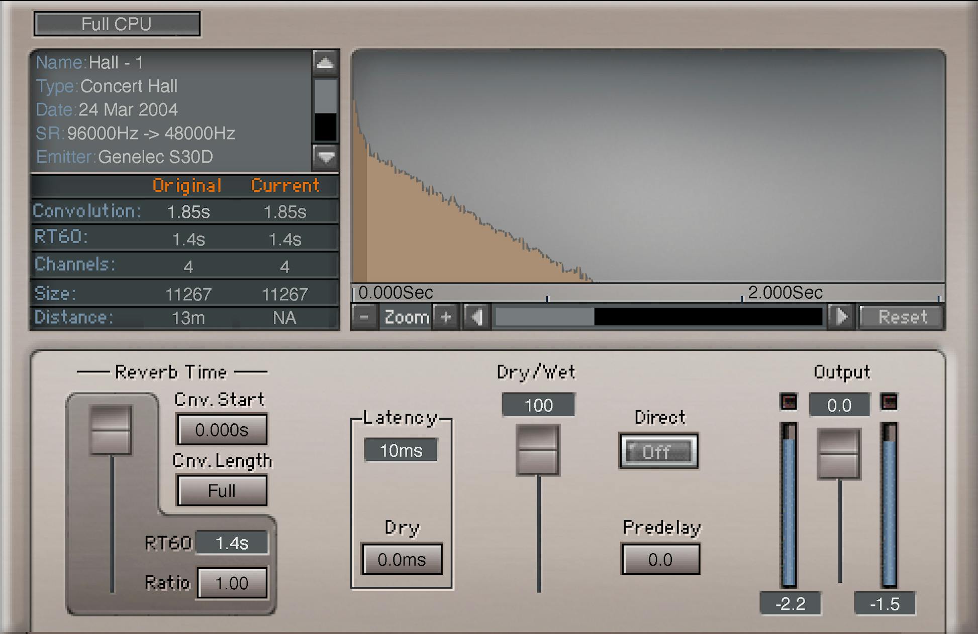 IR-L Convolution Reverb Plugin