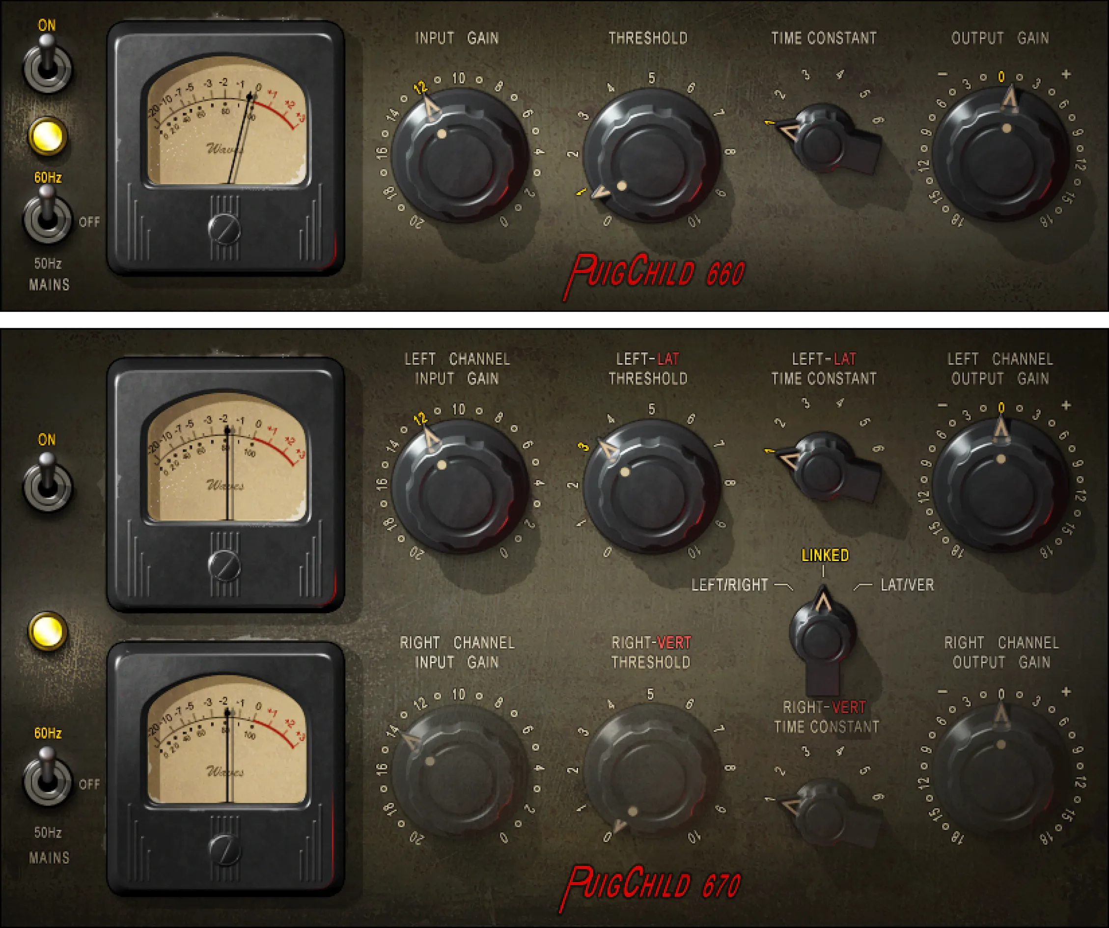 Fairchild Compressor Plugin: PuigChild 660 & 670