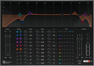 Q10 – 10 Band Paragraphic EQ Plugin
