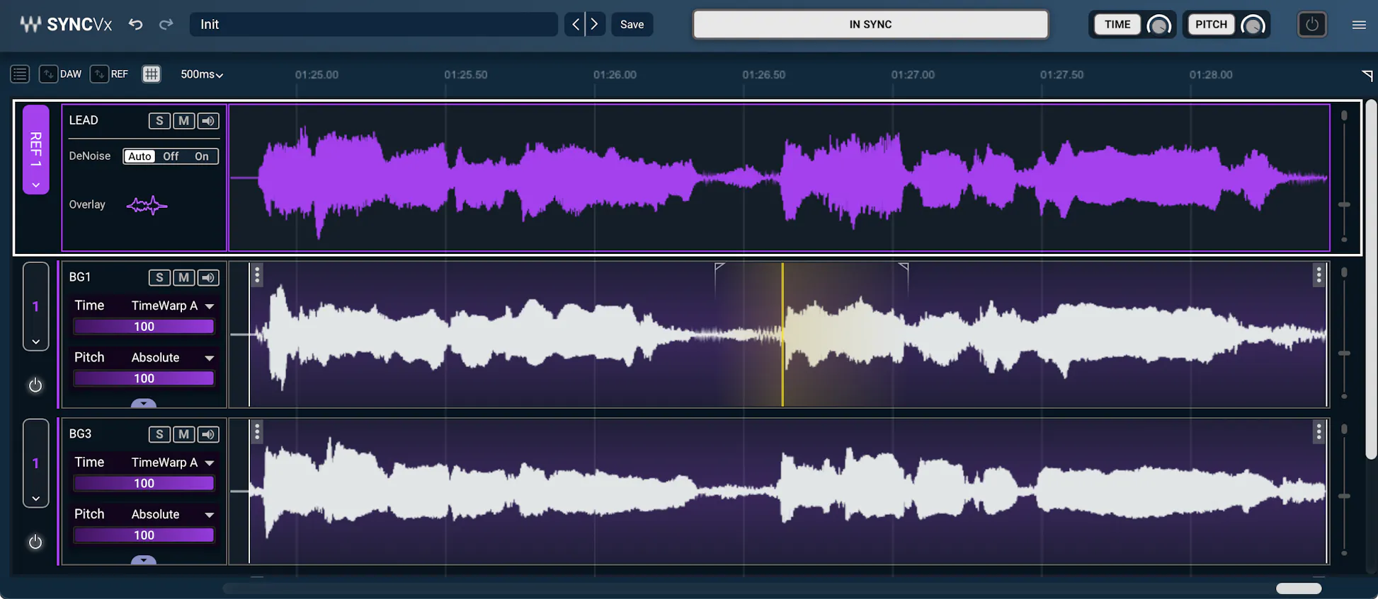 Sync Vx – Align Multiple Vocal Tracks in All Major DAWs