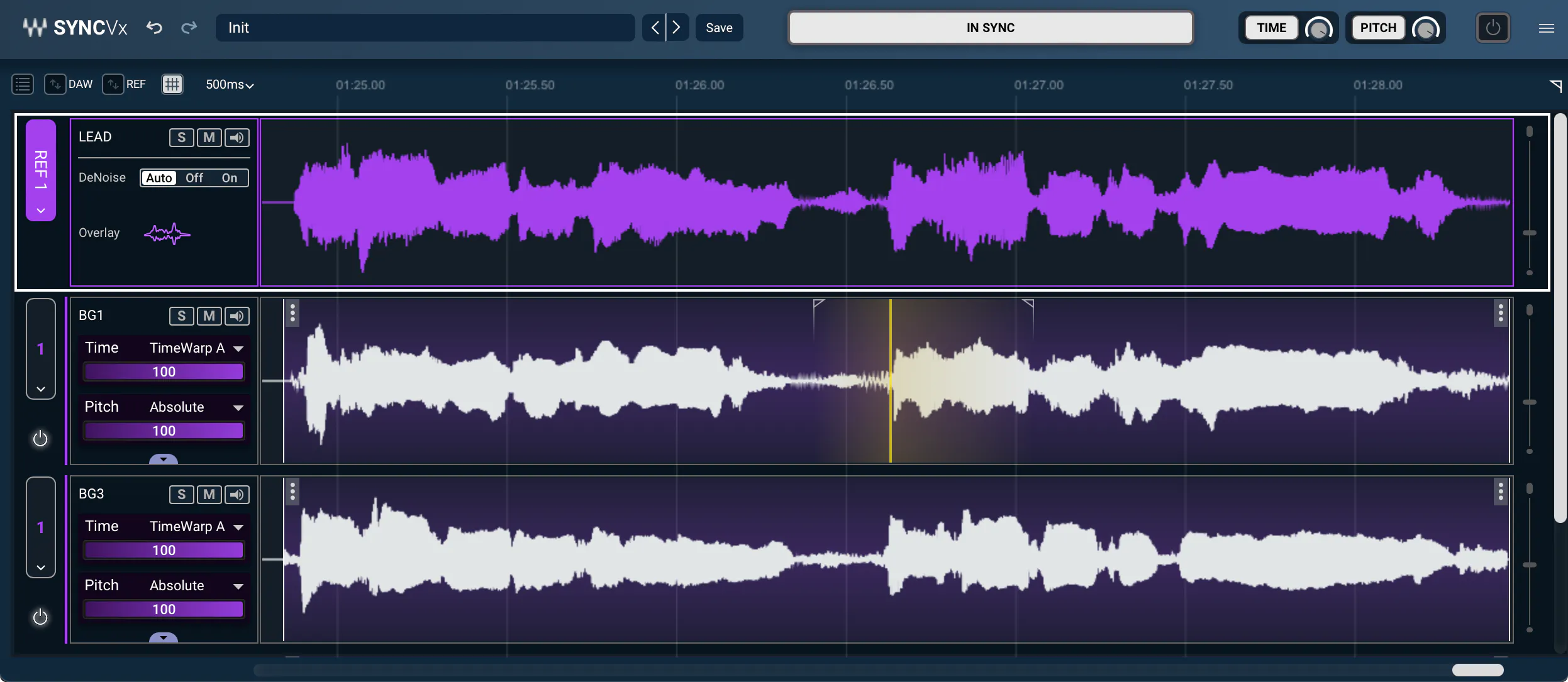 Sync Vx – Align Multiple Vocal Tracks in All Major DAWs