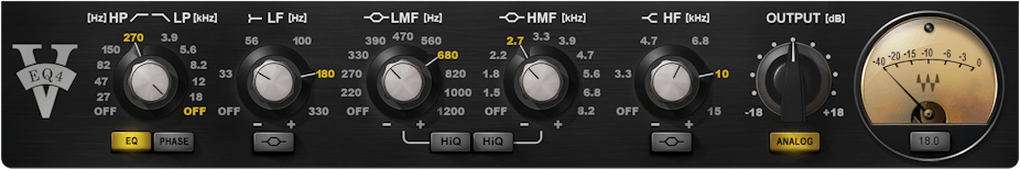 V-EQ4 Vintage Equalizer Plugin