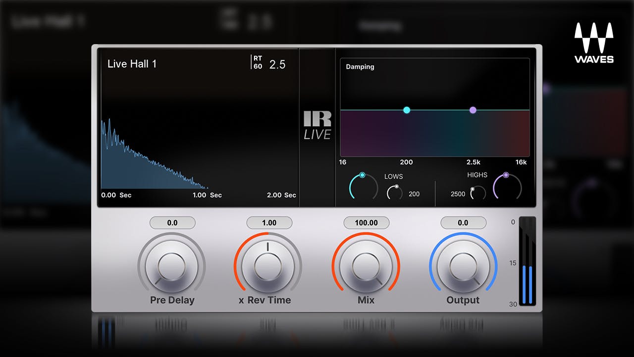 IR-Live Convolution Reverb Plugin - Waves Audio