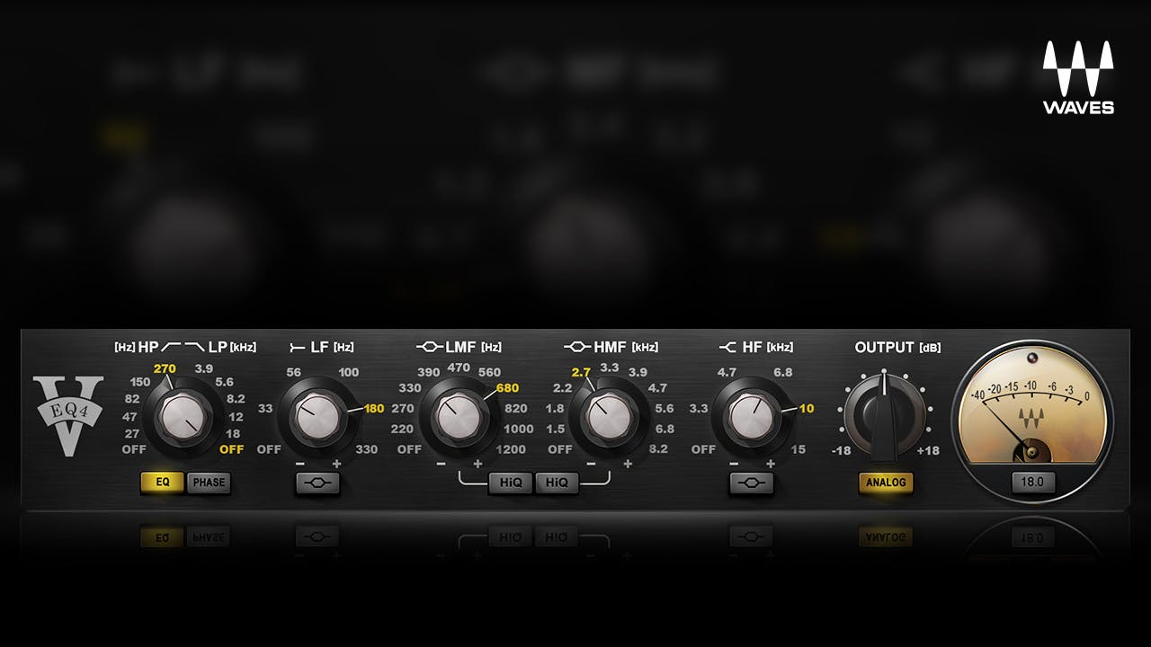 V-EQ4 Vintage Equalizer Plugin