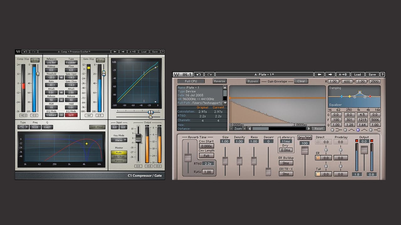 C1 Compressor / Gate Plugin with Sidechain