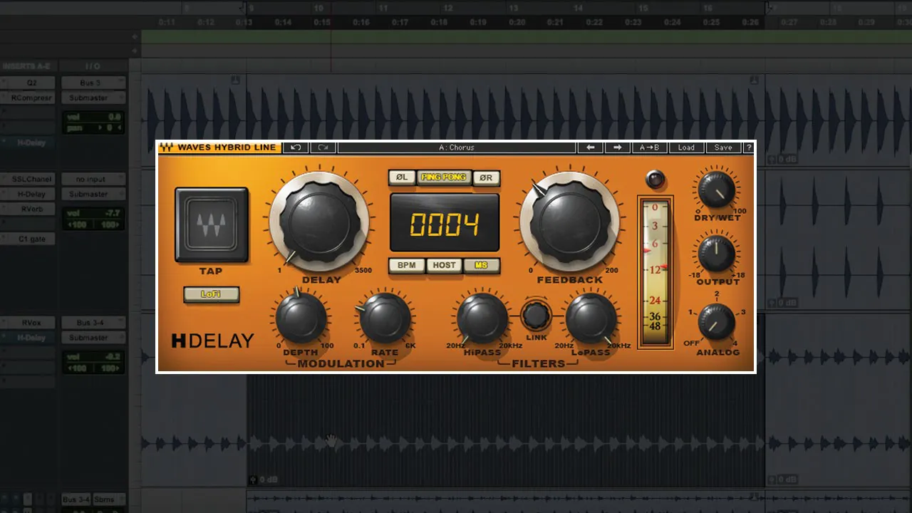H-Delay Analog Delay Plugin