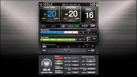 Loudness Meter Plugin – WLM Plus
