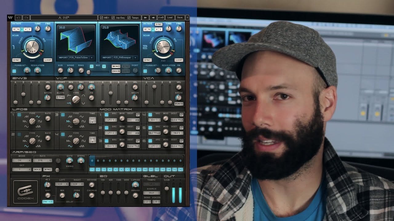 Jack Conte on the Codex Synth | Videos - Waves Audio