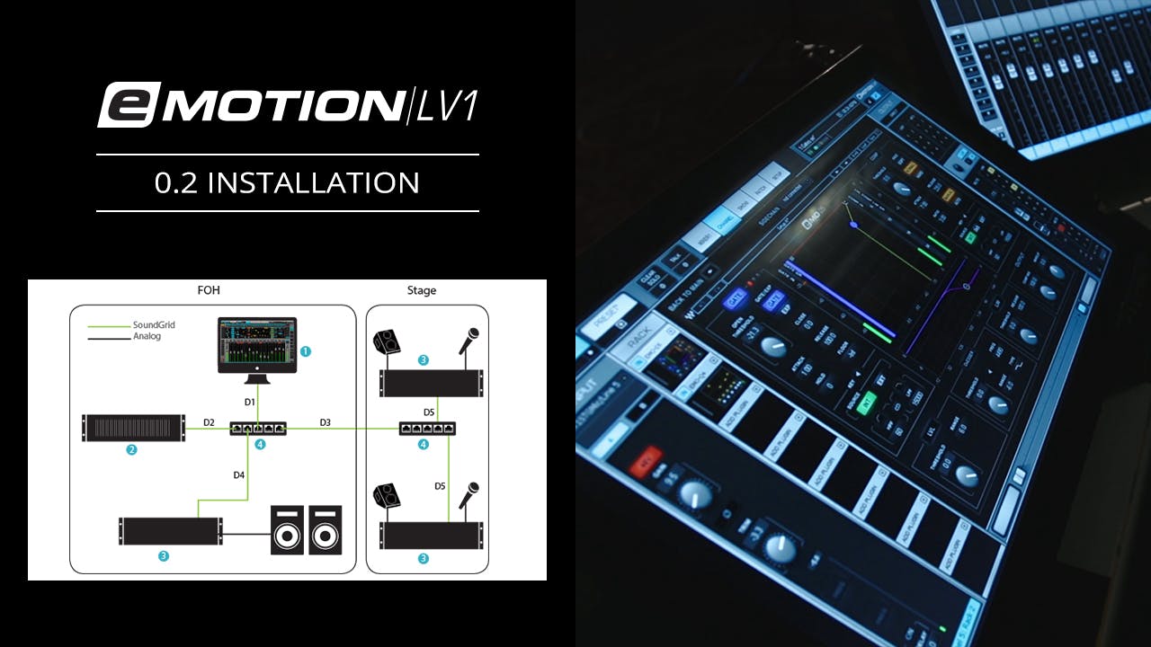 eMotion LV1 Tutorial 0.2: Introduction – Installation | Videos