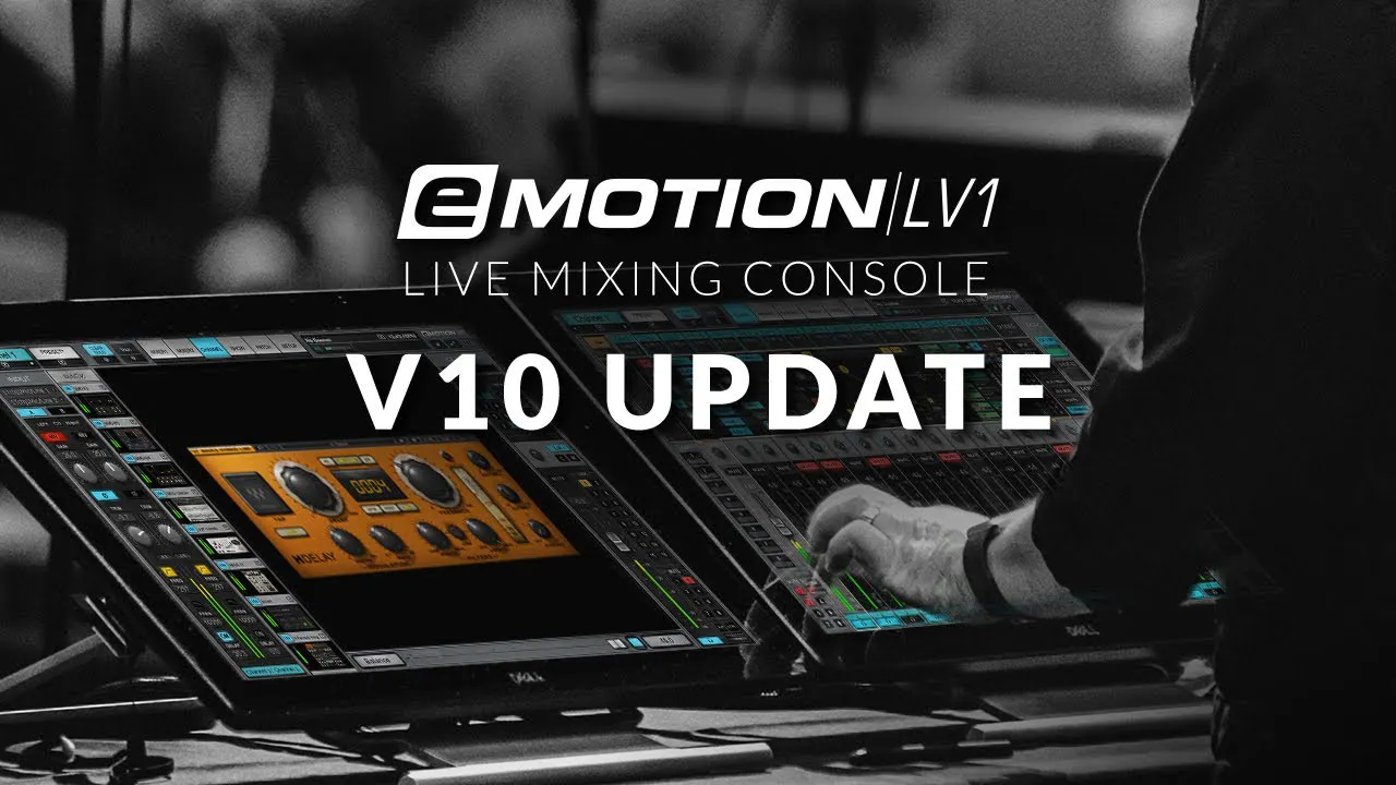 eMotion LV1 Live Mixer – v10 Update | Videos