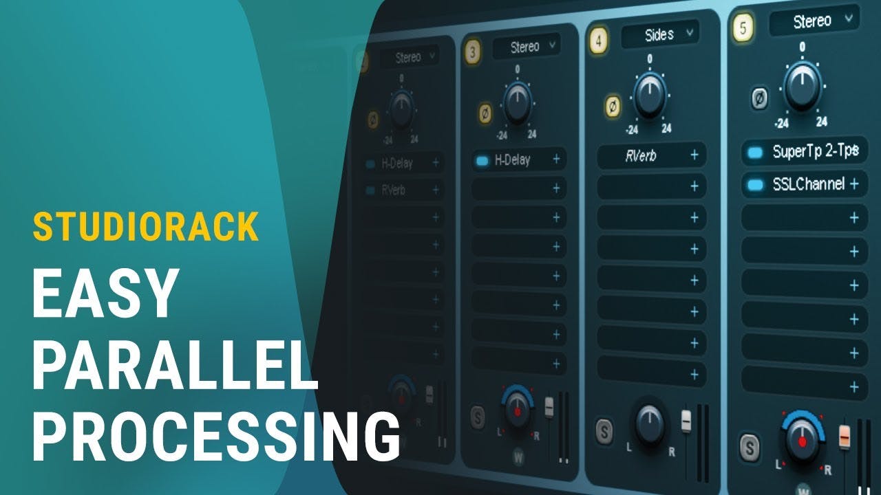 Easy Parallel Processing with Waves StudioRack Parallel Racks | Videos