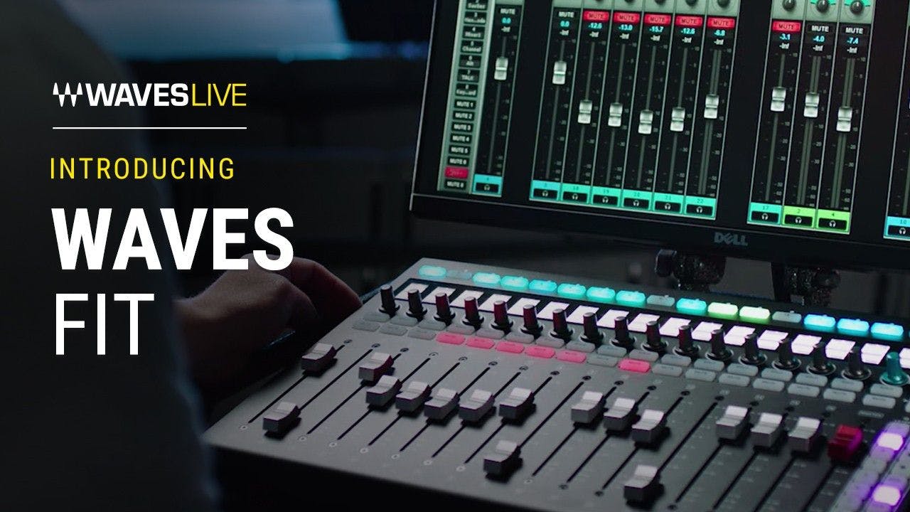 Introducing Waves FIT – Tactile Control for the eMotion LV1 Mixer | Videos