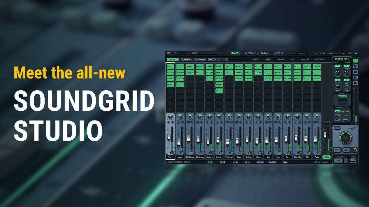 Introducing the New Waves SoundGrid Studio | Videos