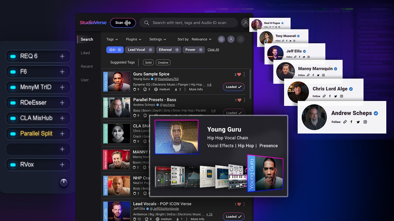 Introducing StudioVerse: Your AI-Powered Community for Plugin Chains | Videos