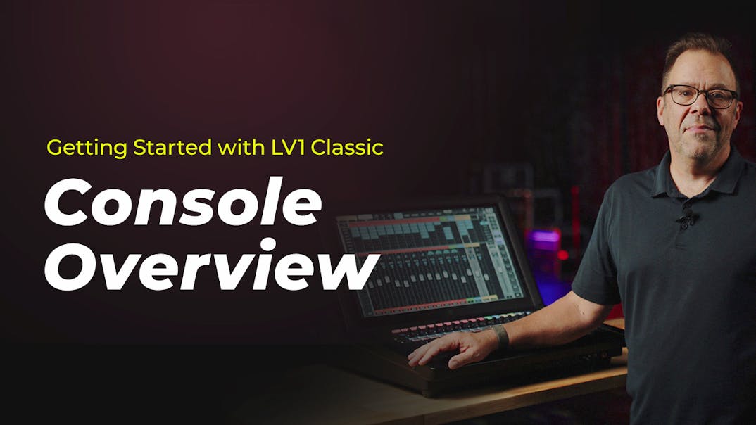 eMotion LV1 Classic: Console UI | Videos