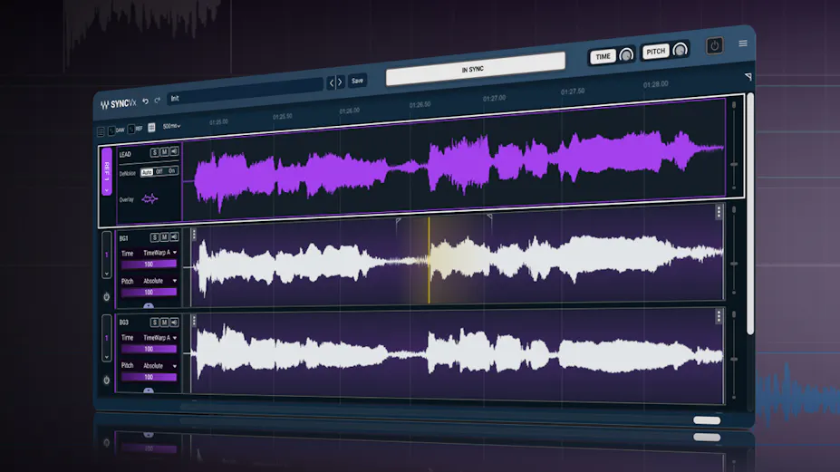 Sync Vx – Align Multiple Vocal Tracks in All Major DAWs