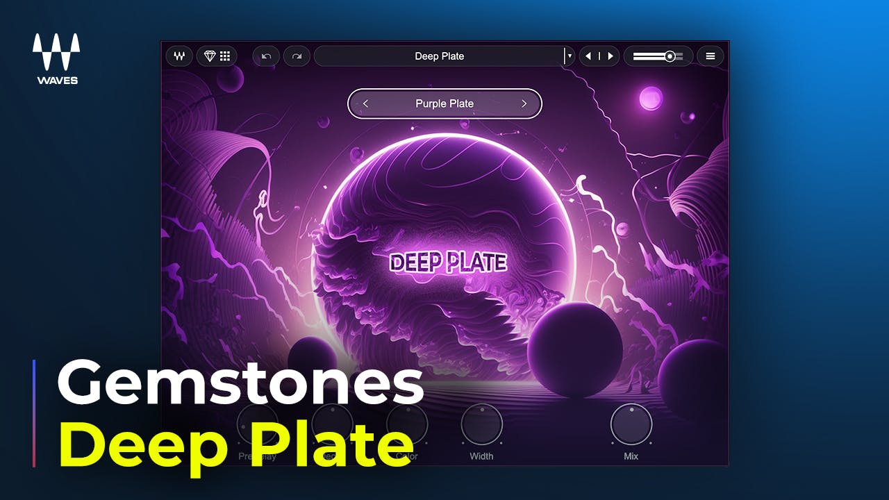 Deep Plate Reverb: Included in Waves Gemstones - Waves Audio