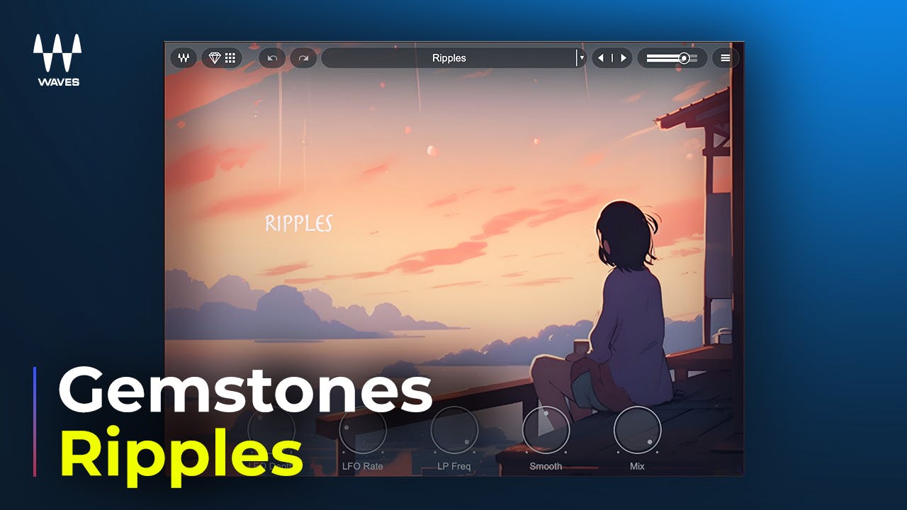 Ripples Lo-fi Effect: Included in Waves Gemstones - Waves Audio