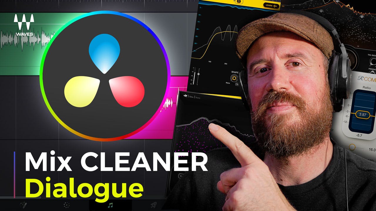 How To Clean Dialogue and Voice Clips in DaVinci Resolve with Waves Plugins | Videos