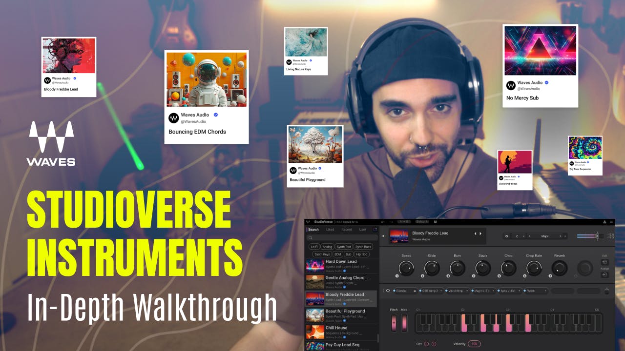 New! StudioVerse Instruments: In-Depth Walkthrough | Videos