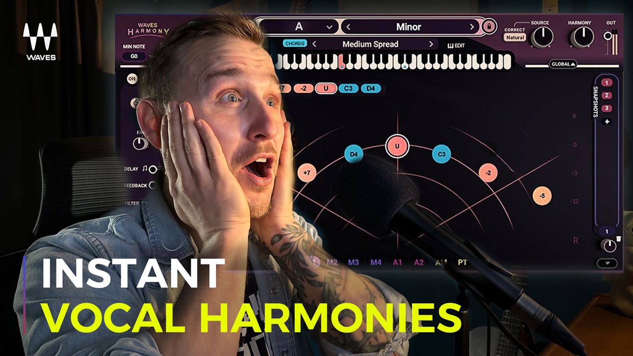 Recording Backing Vocals - Now a Thing of the Past - Waves Audio