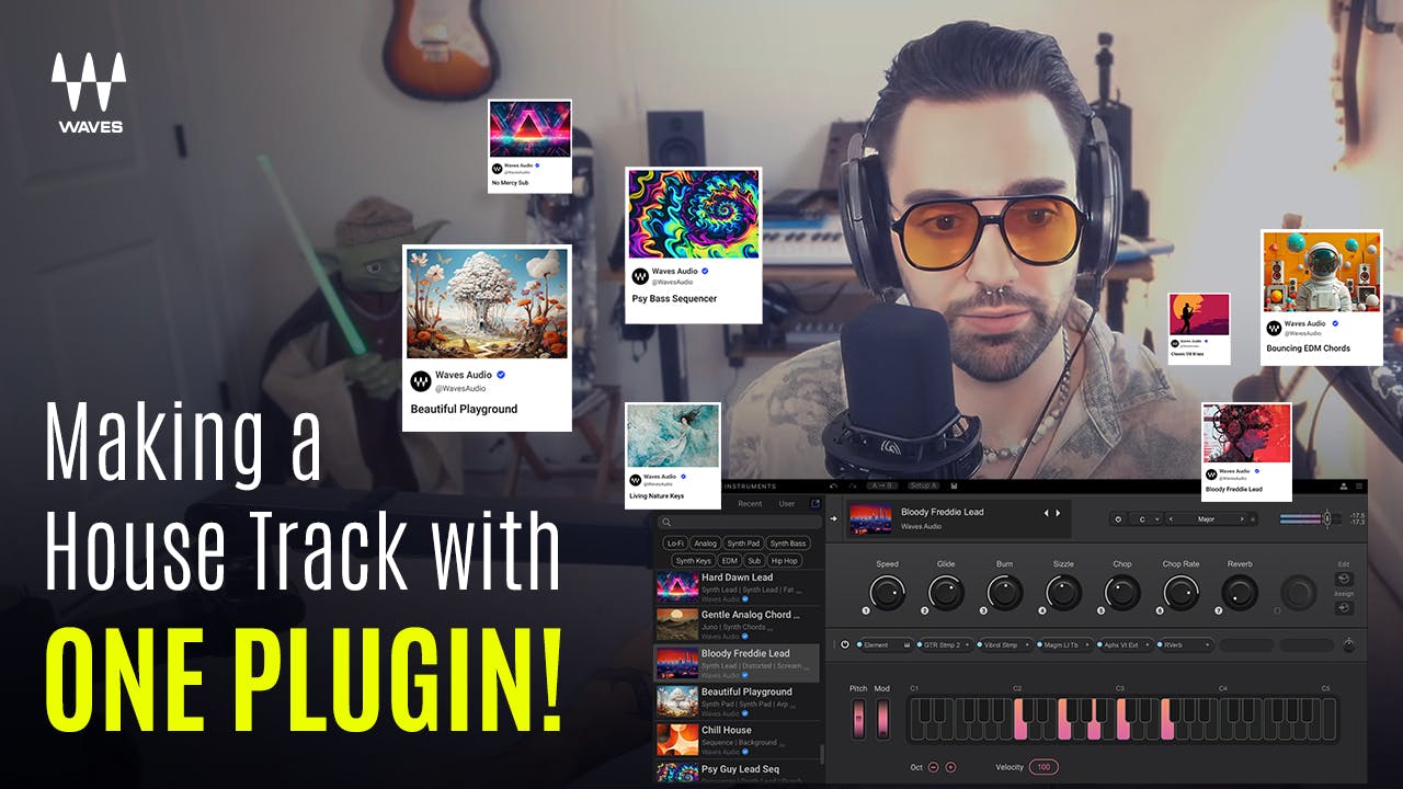 A Full House Track Made with One Plugin? TAETRO shows you how - Waves Audio