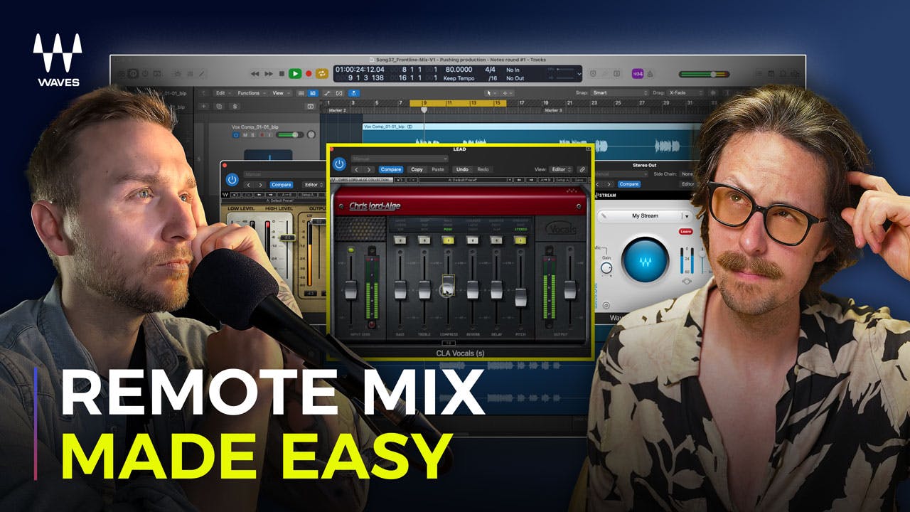 Is This the Best Way to Finish a Remote Mix Project Together? - Waves Audio