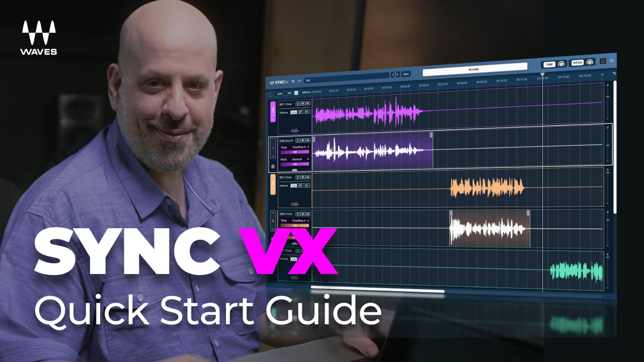 Getting Started with the Sync Vx Vocal Alignment Plugin | Videos