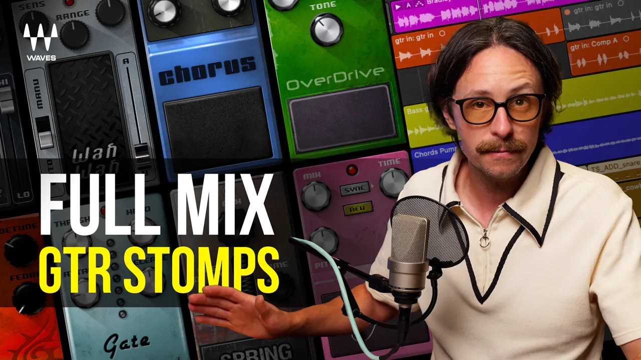 Mix EVERY Track with Stompbox Pedals in GTR Solo – Waves Free Plugin ...