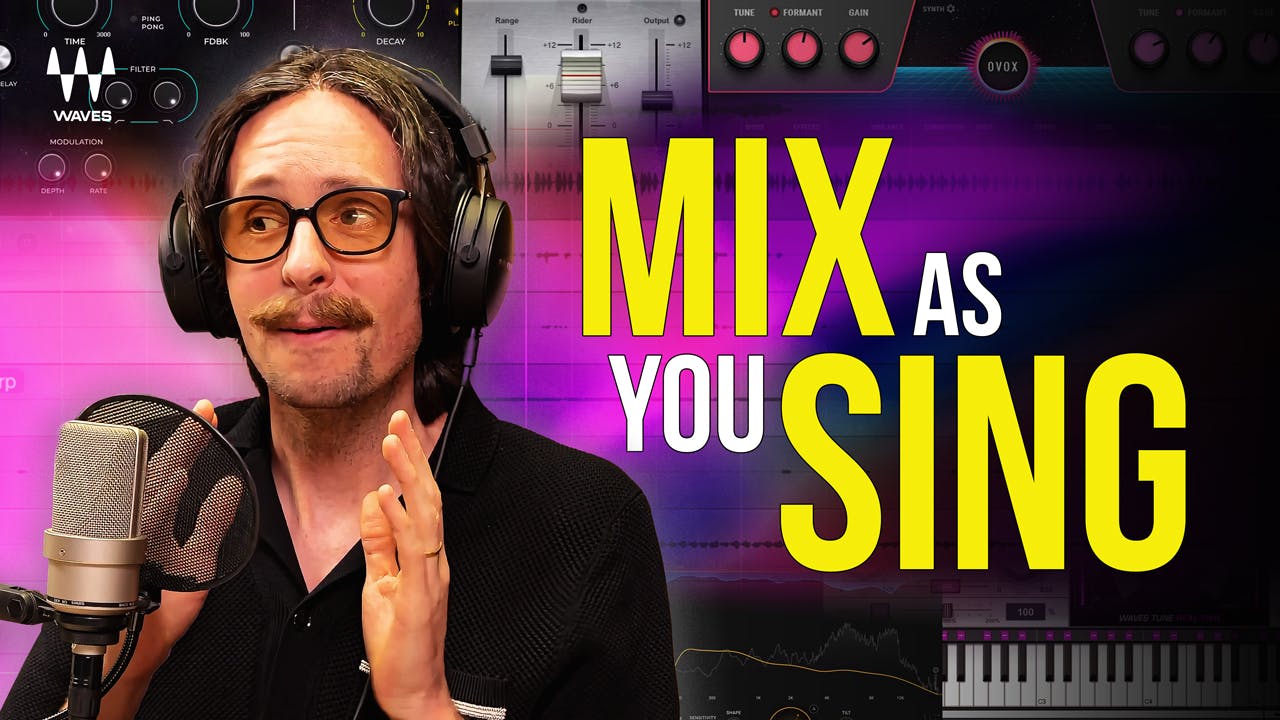 Waves Real-Time Vocal Plugins: Shape Your Sound as You Record - Waves Audio Waves Real-Time Vocal Plugins: Shape Your Sound as You Record - Waves Audio
